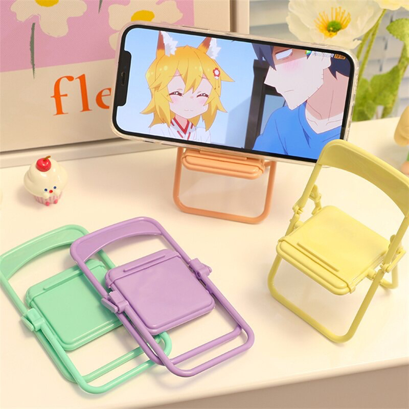 Kerusi fon, telefon Foldable Mobile Phone Holder Phone Stand Holder ...