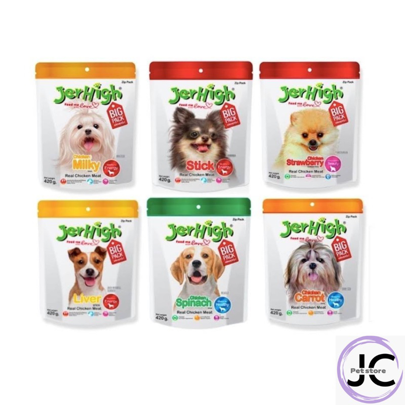Jerhigh Dog Treat Dog Snack 400g | Shopee Malaysia