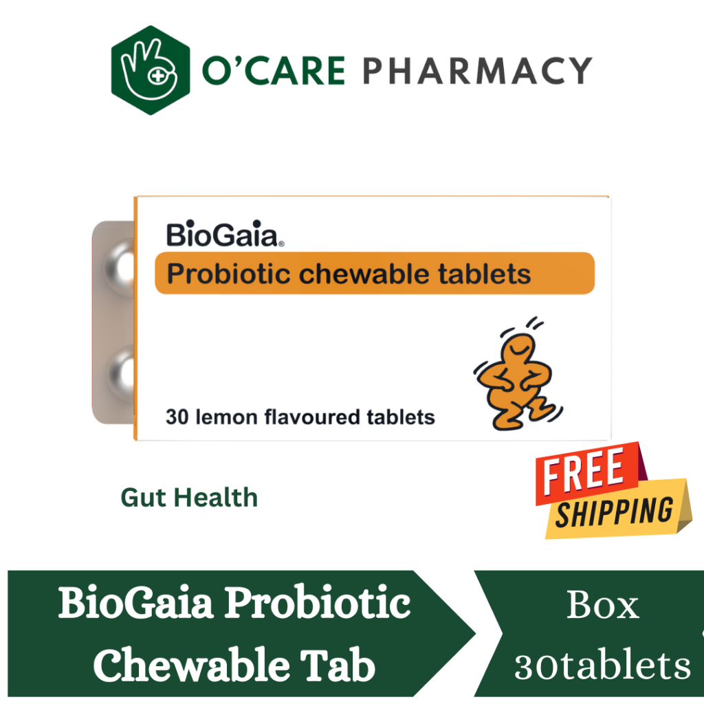 Probiotics Supplement BioGaia Probiotics 30 Chewable Tablet, for Kids ...