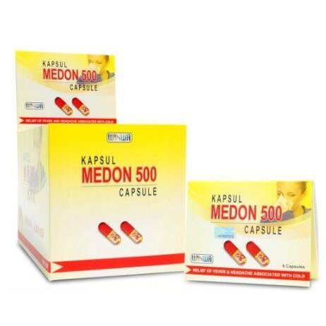WINWA Kapsul Medon 500 美通500伤风丸 (6 capsules) | Shopee Malaysia