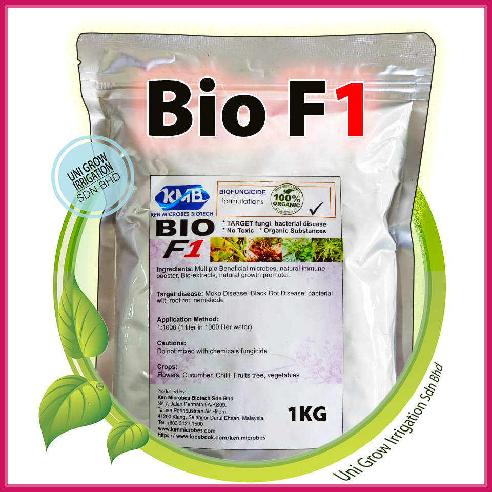(1kg) Bio F1 Racun Kulat Bio Ken Microbes / Bio Fungicide Imune Booster ...