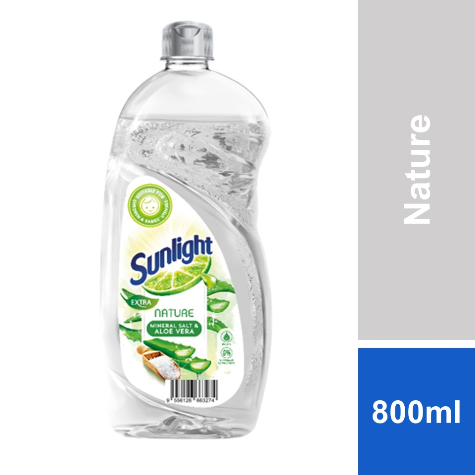 Sunlight Dishwash Liquid Extra Nature 800ml | Shopee Malaysia