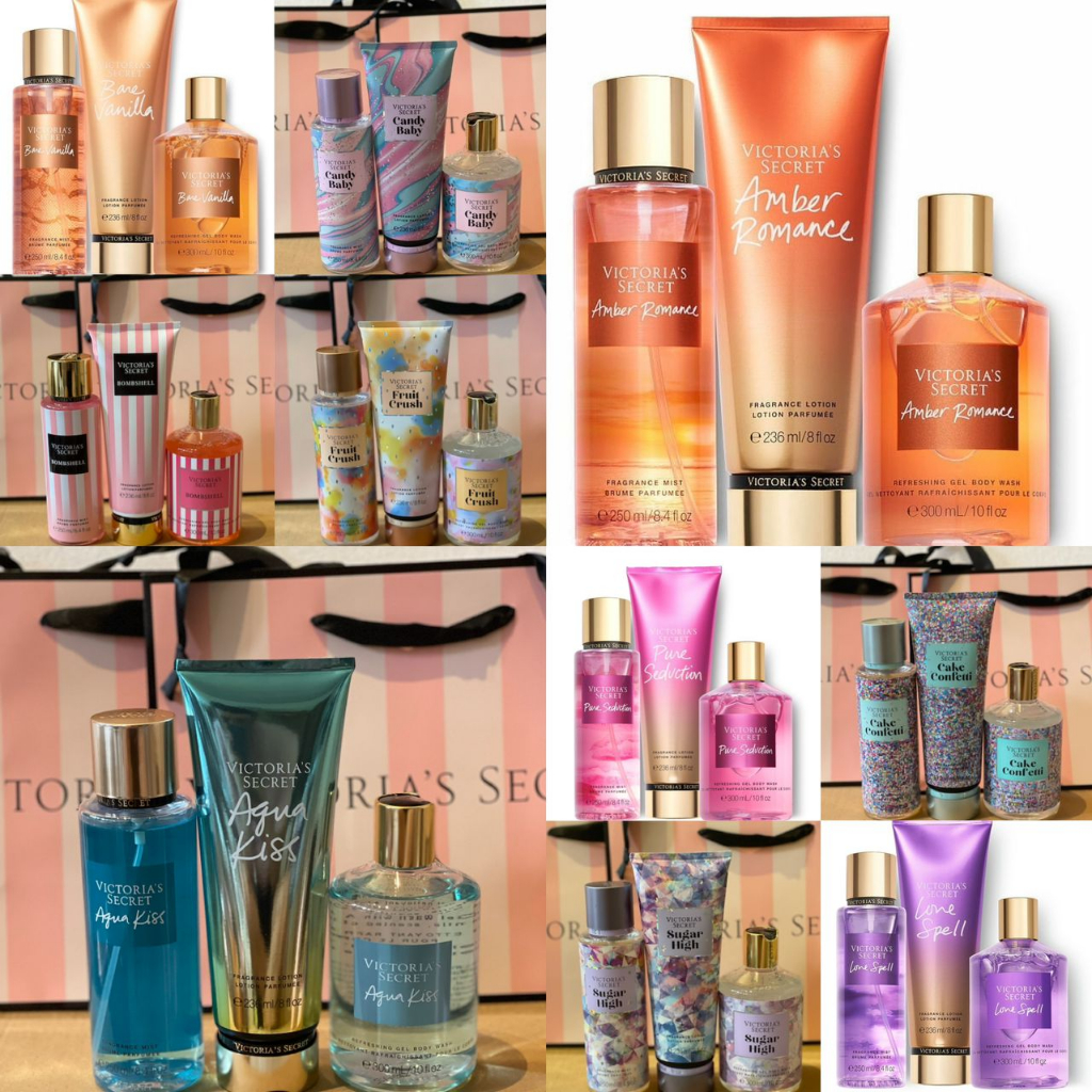 Victora secret Combo 3in1 + free paper bag | Shopee Malaysia