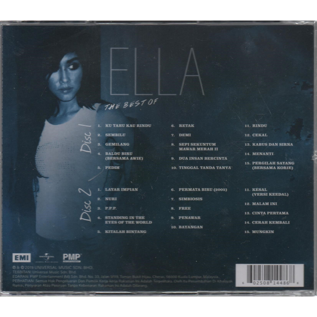 ELLA - The Best Of Ella / EL / Simbiosis / Rama-Rama / Diva Metal ( CD ...
