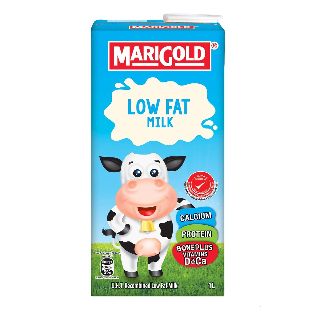 Marigold Low Fat UHT Milk 1L | Shopee Malaysia