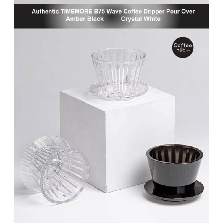 (Ready Stock)TIMEMORE Crystal Eye B75 Dripper Cake shape Coffee Dripper ...