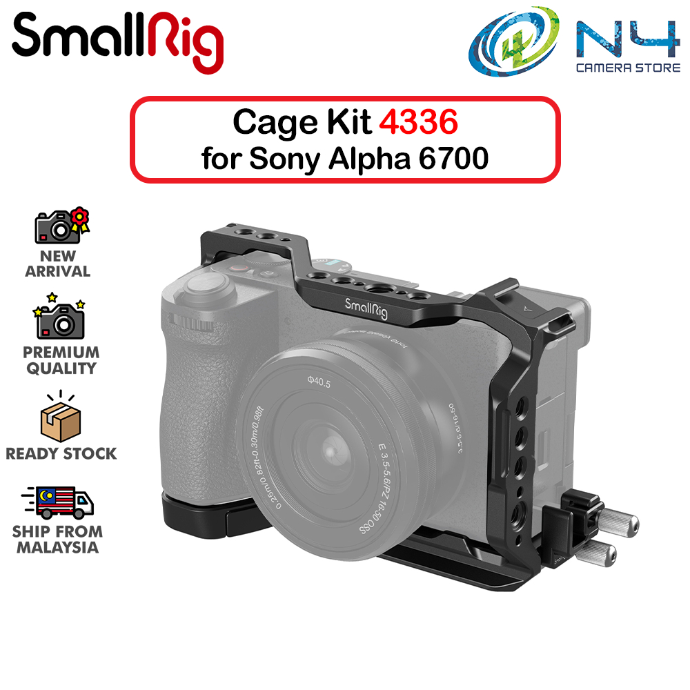 SmallRig 4336 Cage Kit for Sony Alpha 6700 A6700 All-in-one full cage ...