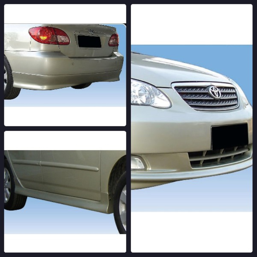 9th Generation Toyota Altis 2004-2007 Body Kit PU Ready Stock | Shopee ...