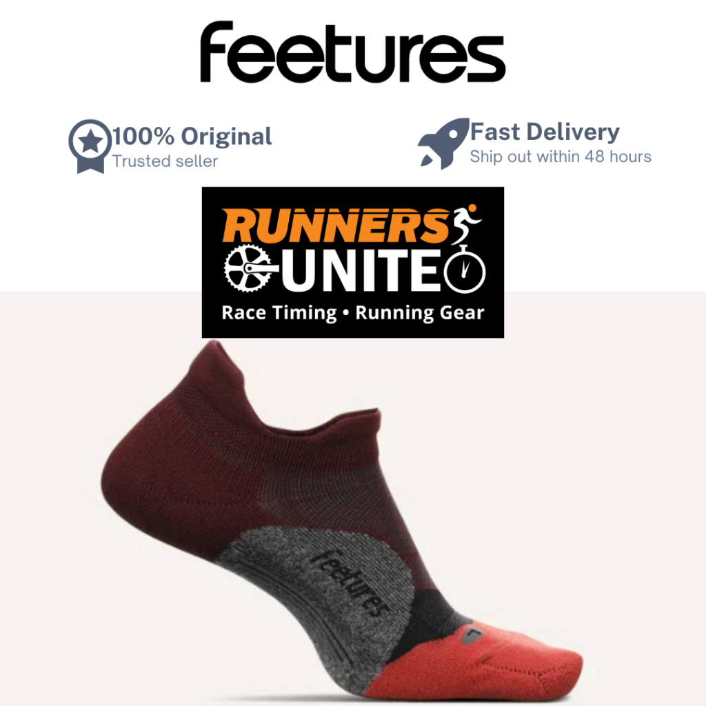 NEW COLOURS) Feetures Elite Light Cushion(Thick) No Show Tab Running ...