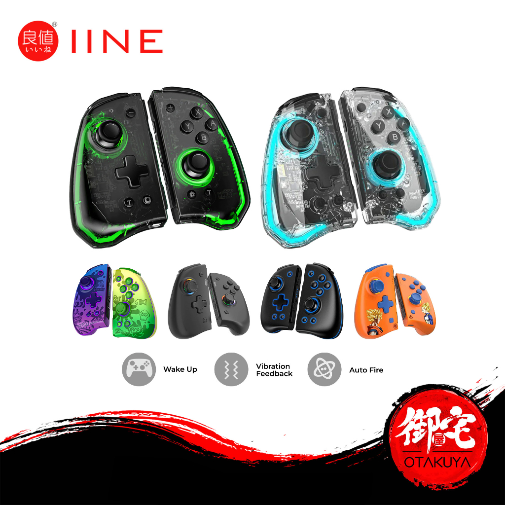 【6.6 SALE】IINE Nintendo Switch Wake up Elite Plus Controller / Joy Pad ...