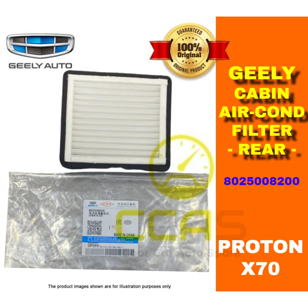 ( 100% ORIGINAL ) PROTON X70 CABIN AIR FILTER / AIR COND FILTER ...