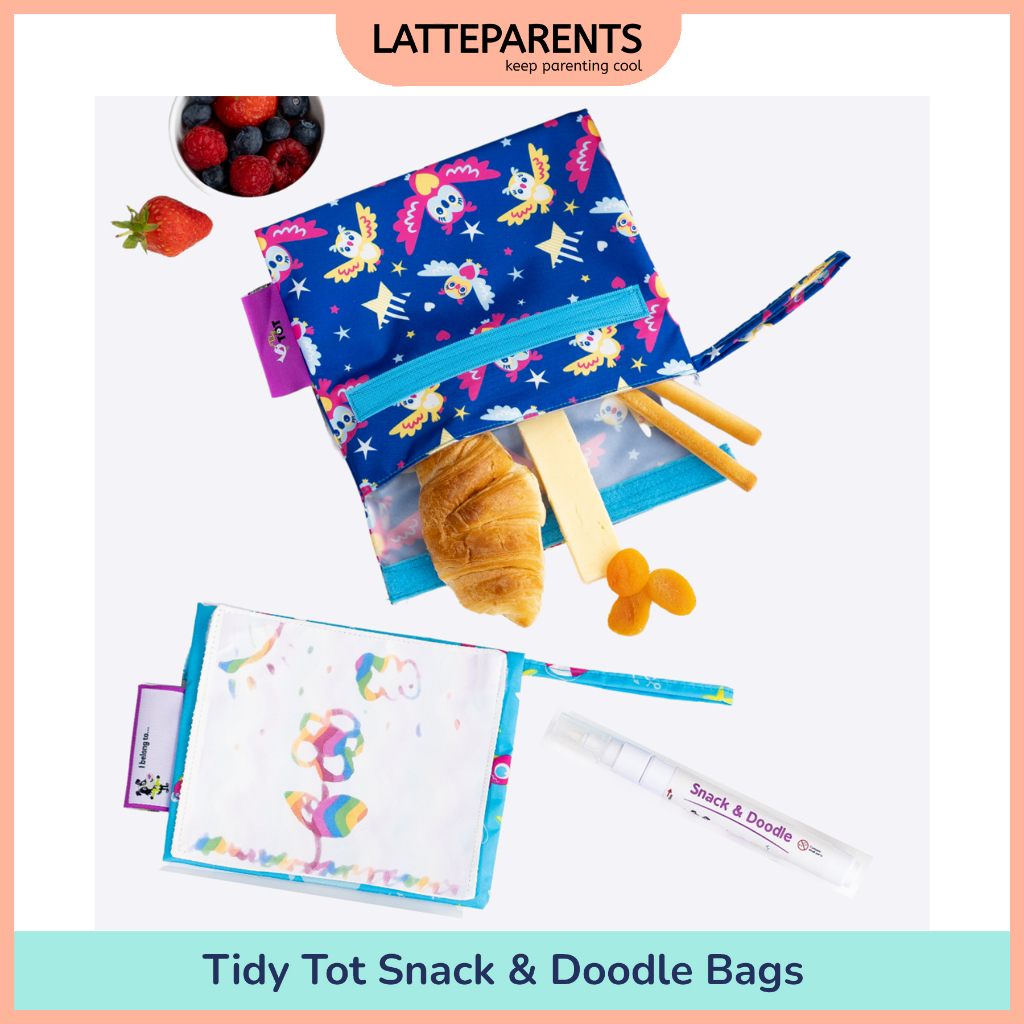 Tidy Tot Snack & Doodle™ Creative Snack Bags for Snack Time | Shopee ...