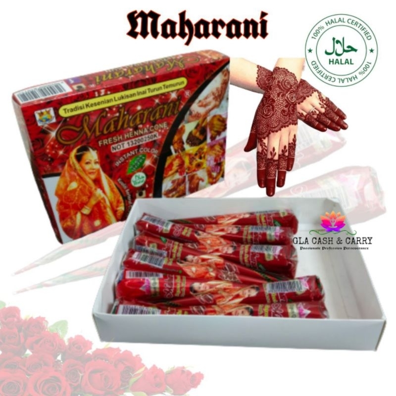 Maharani Fresh Henna Cone -Halal (35 Grams) | Shopee Malaysia