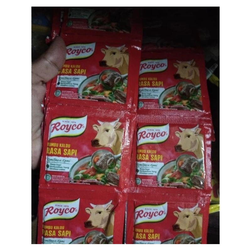 PERENCAH BAKSO ROYCO rasa ayam & sapi(12 sachet) | Shopee Malaysia