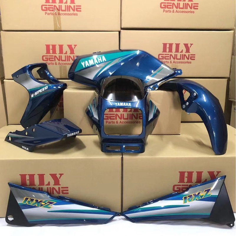 RXZ BODY COVER SET COVERSET Y762 HIJAU LAICI DBC GREEN WITH STICKER TANAM BUBBLE WRAP | Shopee ...
