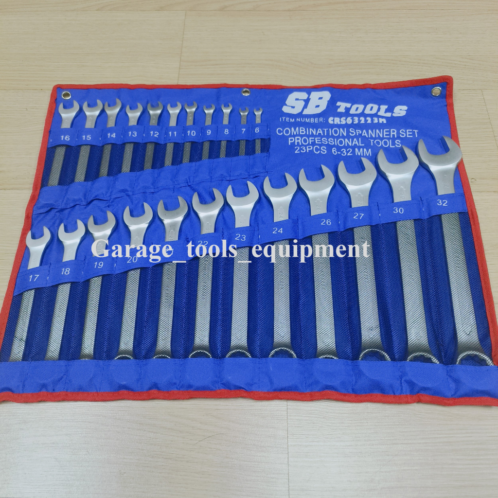 SB TOOLS Combination Wrench Set - Spanner Set - Common Ring Set (6-32mm ...