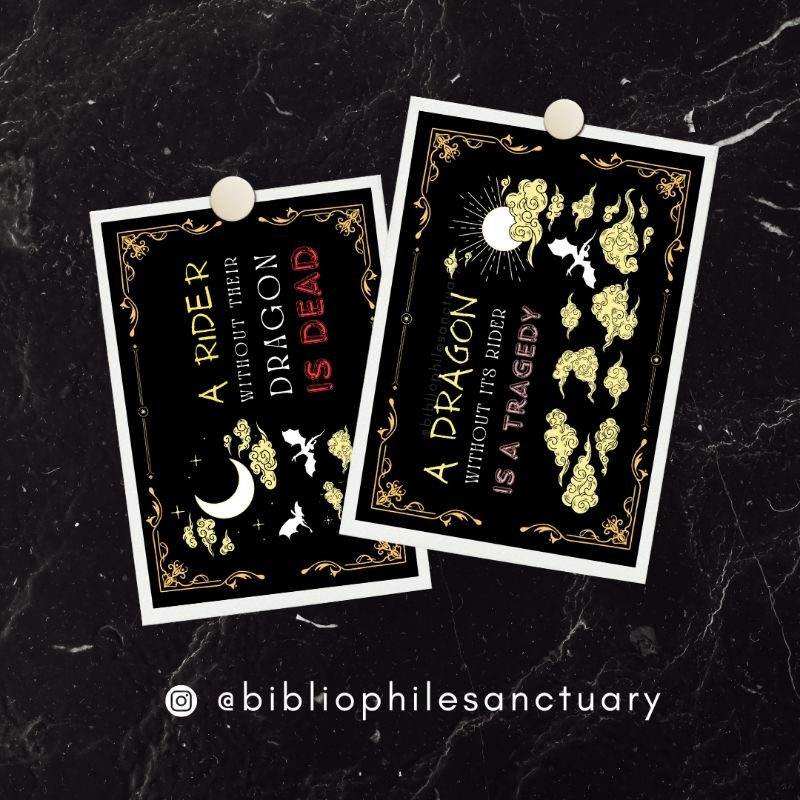 Fourth Wing Postcards — Sensational Worldwide Trending Fantasy Novel by ...