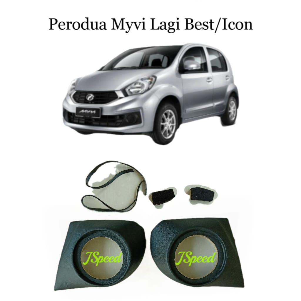 Perodua Myvi Lagi Best/Icon Front 6.5 Door Panel Speaker Cover(SETS ...