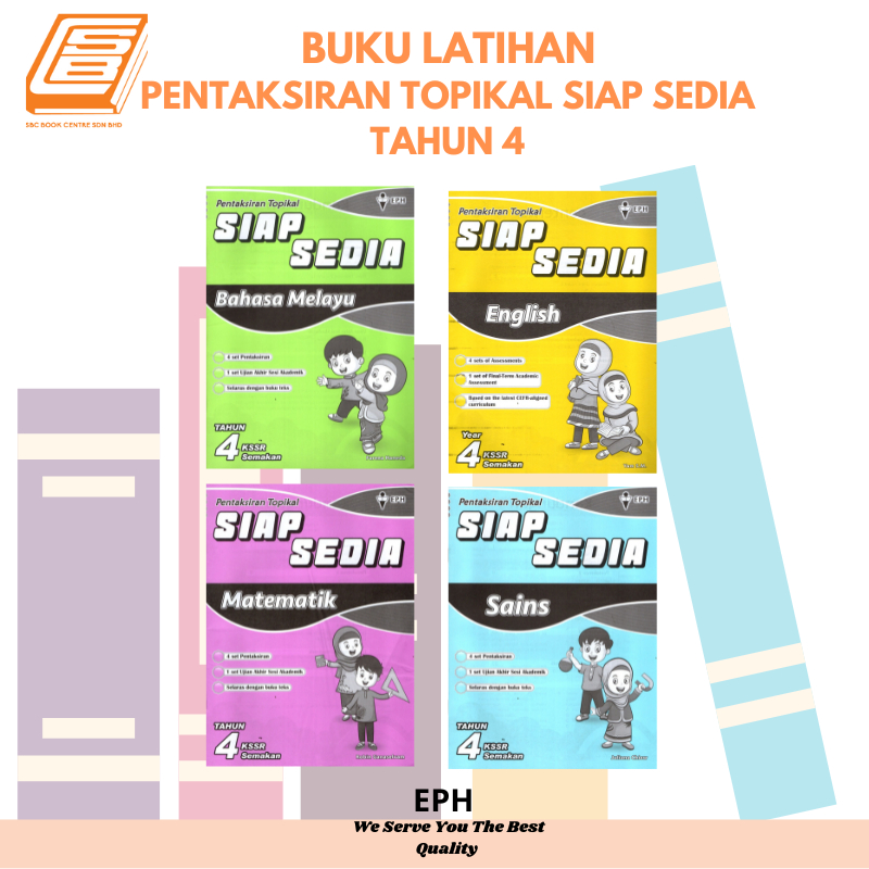 [SBCB] Buku Latihan : Pentaksiran Topikal Siap Sedia Tahun 4 | Shopee Malaysia