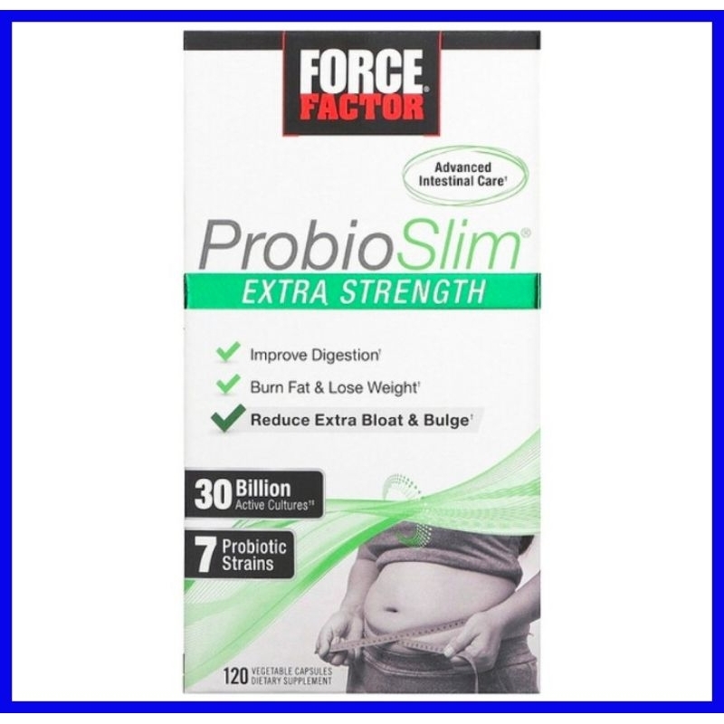 ProbioSlim Probiotics Extra Strength 30 Billion CFU 120 Vegetable ...