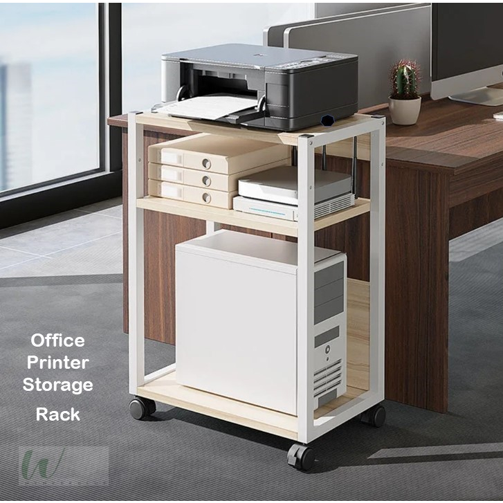YHJ Office Printer Rack ☆ Rak Printer ☆ Multi Layer Kitchen Storage ...