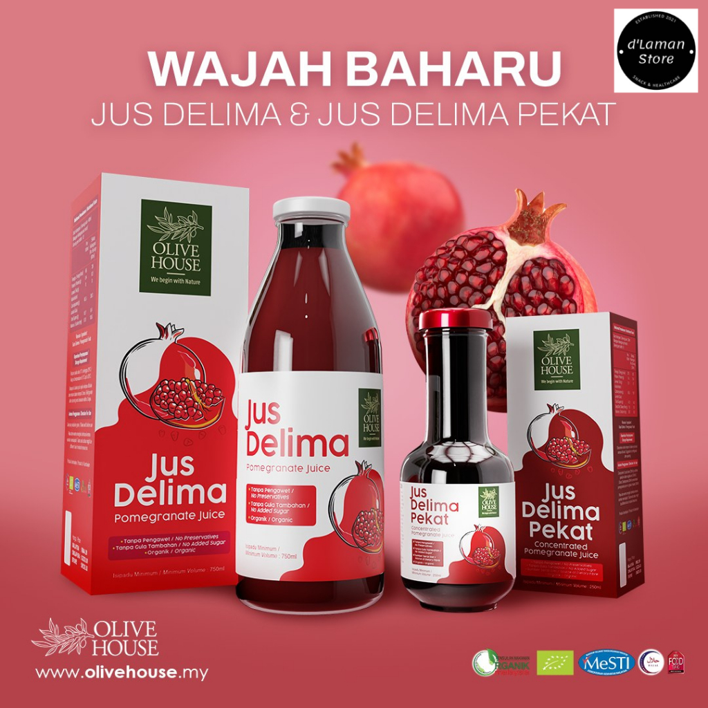 Pati Delima Dan Jus Delima Organik dari Azerbaijan Olive House Pilihan ...