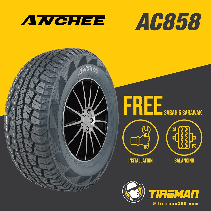 Anchee AC858 15 16 17 18 Inch Tayar Tire (FREE INSTALLATION/Delivery ...