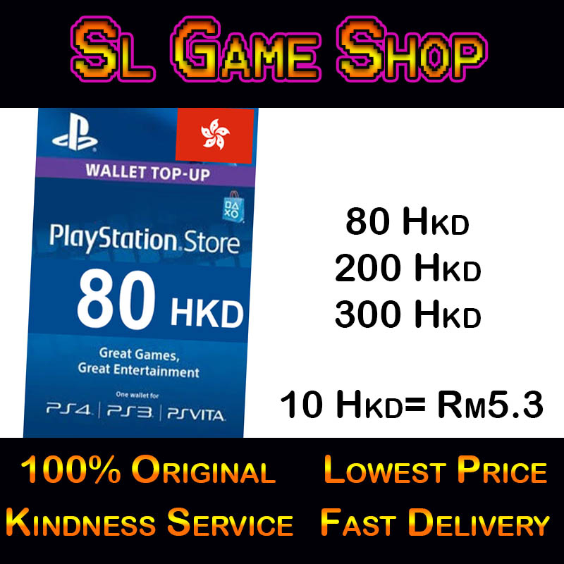 PSN PlayStation PS5 PS4 HongKong (HKD) | Shopee Malaysia