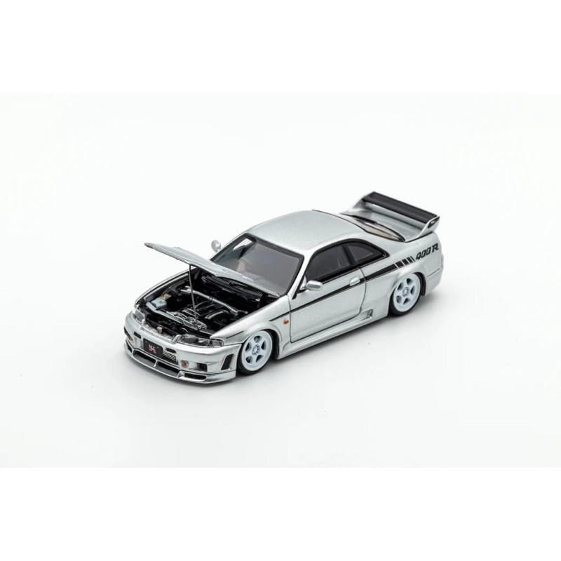Focal Horizon 1/64 Nissan Skyline GT-R (R33) Nismo 400R - Silver ...