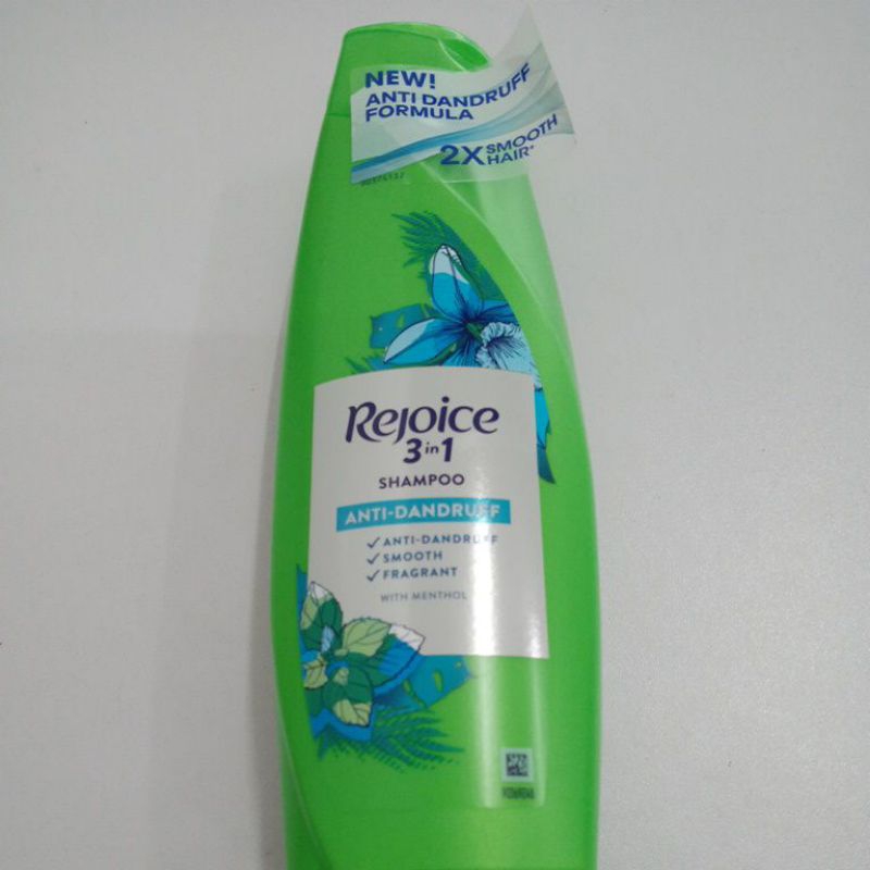 REJOICE 3 IN 1 SHAMPOO ANTI - DANDRUFF 320 ML | Shopee Malaysia