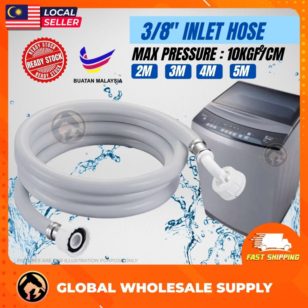 Italy Style 3/8" Washing Machine High Pressure Inlet Hose for Top ...