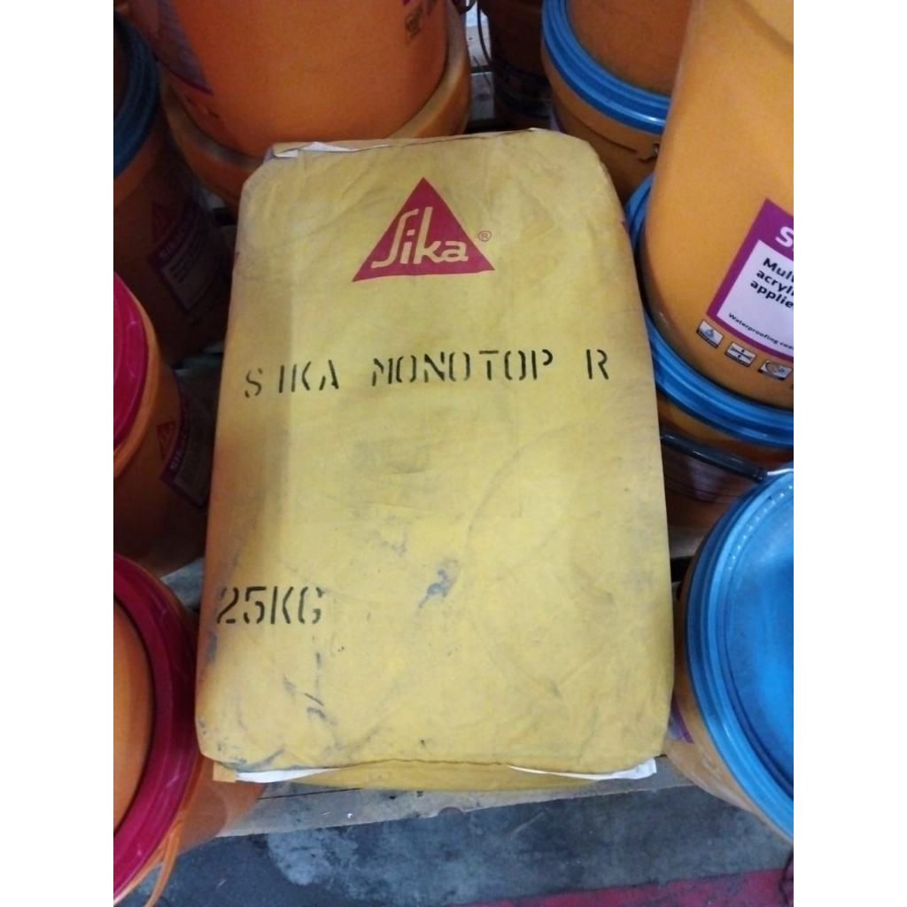 SIKA MONOTOP R WET SPRAY REPAIR MORTAR | Shopee Malaysia