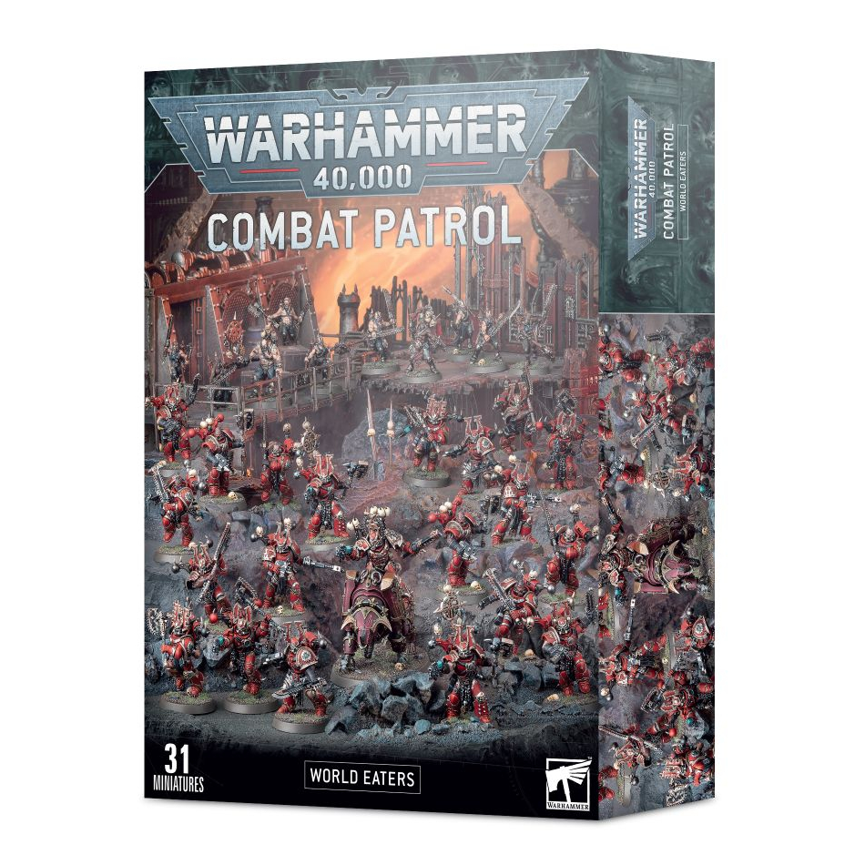 Warhammer 40K Khorne World Eaters Combat Patrol Chaos Space Marines ...