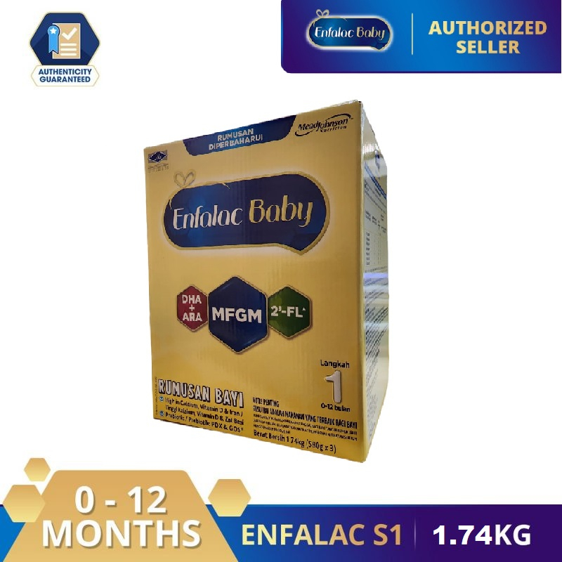 Enfalac Baby Step 1 - 1.74kg (Milk Formula) | Shopee Malaysia