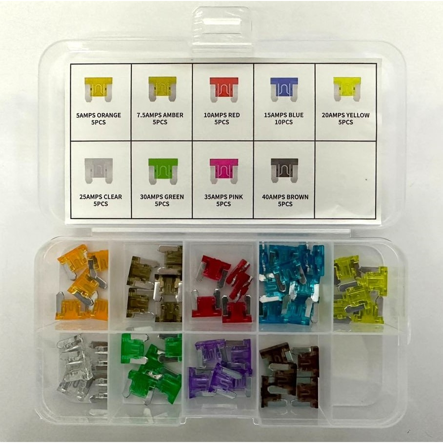 306pcs Car Fuse Set Kereta Fius Motor Motorcycle Fuse Car Mini Fuse Standard Fuse Low Profile ...