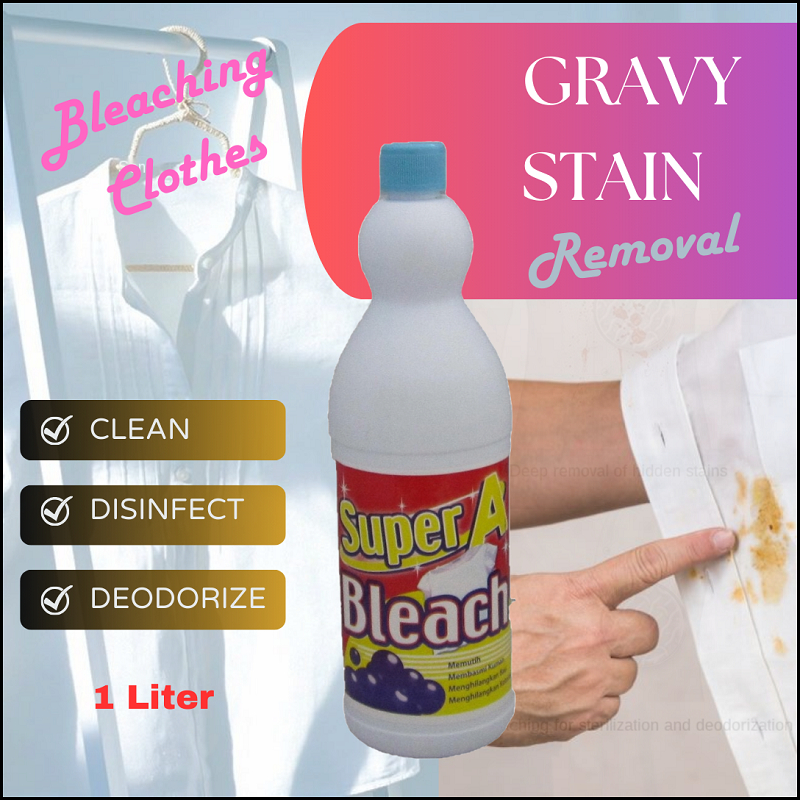 Bleaching Clothes Agent / Super A Super Bleach 1 Litre | Shopee Malaysia