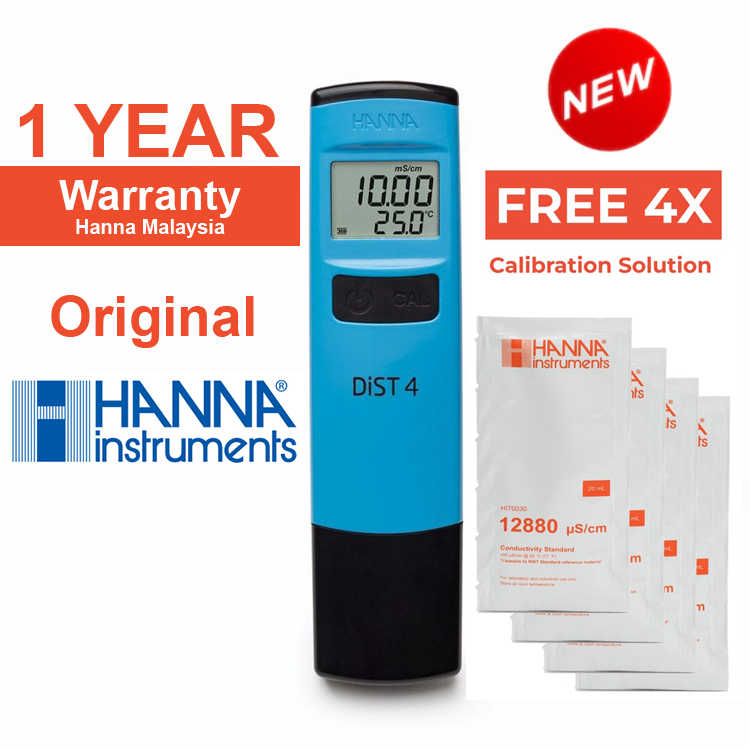 Hanna EC Tester fertigasi baja ab Hanna Instruments DIST4 HI98304 ec ...