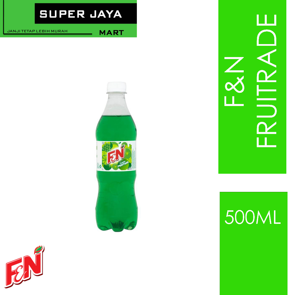 F&N Carbonated Drinks 500ML Grape/Zappel/Sarsi/Fruitade/Orange ...