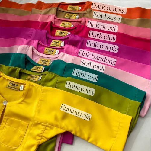 BAJU MELAYU TRADISIONAL BABY (DULL SATIN) | Shopee Malaysia