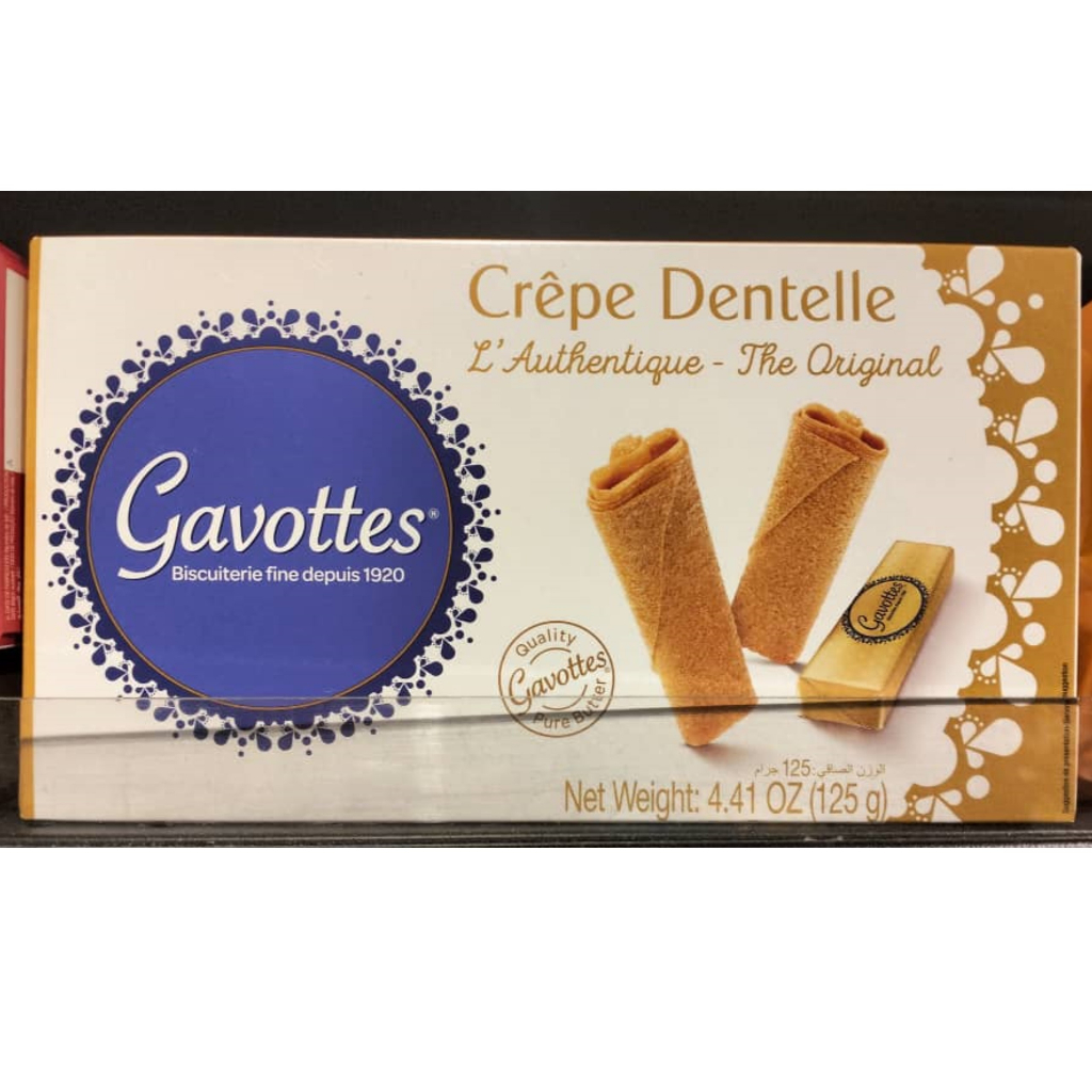 Gavottes Crepe Dentelle The Original Biscuits, 125g (Assorted) | Shopee ...