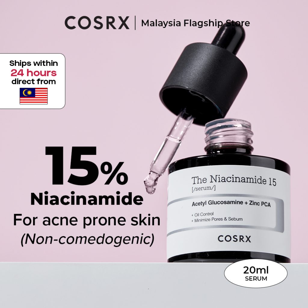 COSRX The Niacinamide 15 Serum 20ml | Shopee Malaysia