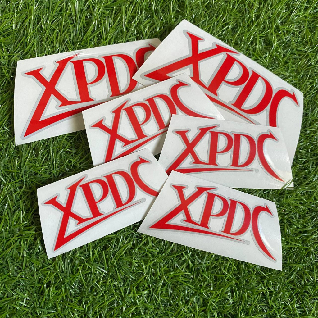 STICKER XPDC PANTUL CAHAYA | STICKER MOTOR | STICKER KERETA | Shopee ...