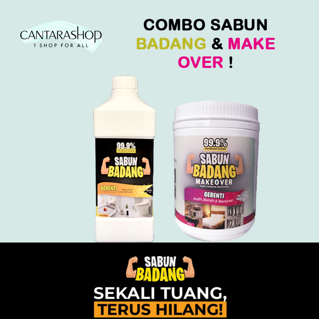 Sabun Badang Pencuci Lantai Dan Menanggalkan Karat | Stain Remover ...