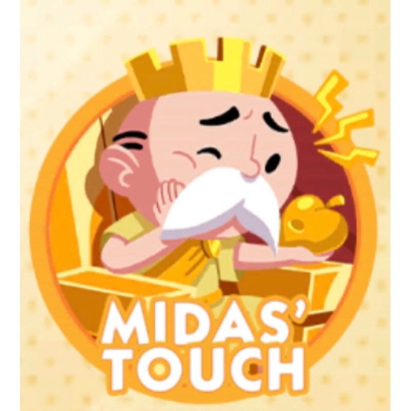 NEW ‼️ MONOPOLY GO STICKER SET 18 (MIDAS TOUCH) | Shopee Malaysia