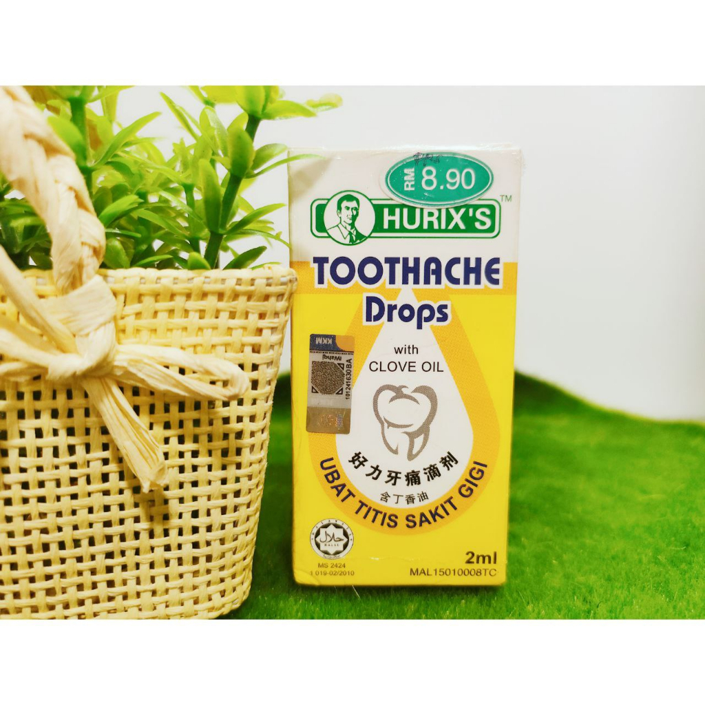 UBAT TITIS SAKIT GIGI 好力牙痛滴剂HURIX'S TOOTHACHE DROPS WITH CLOVE OIL RM8 ...