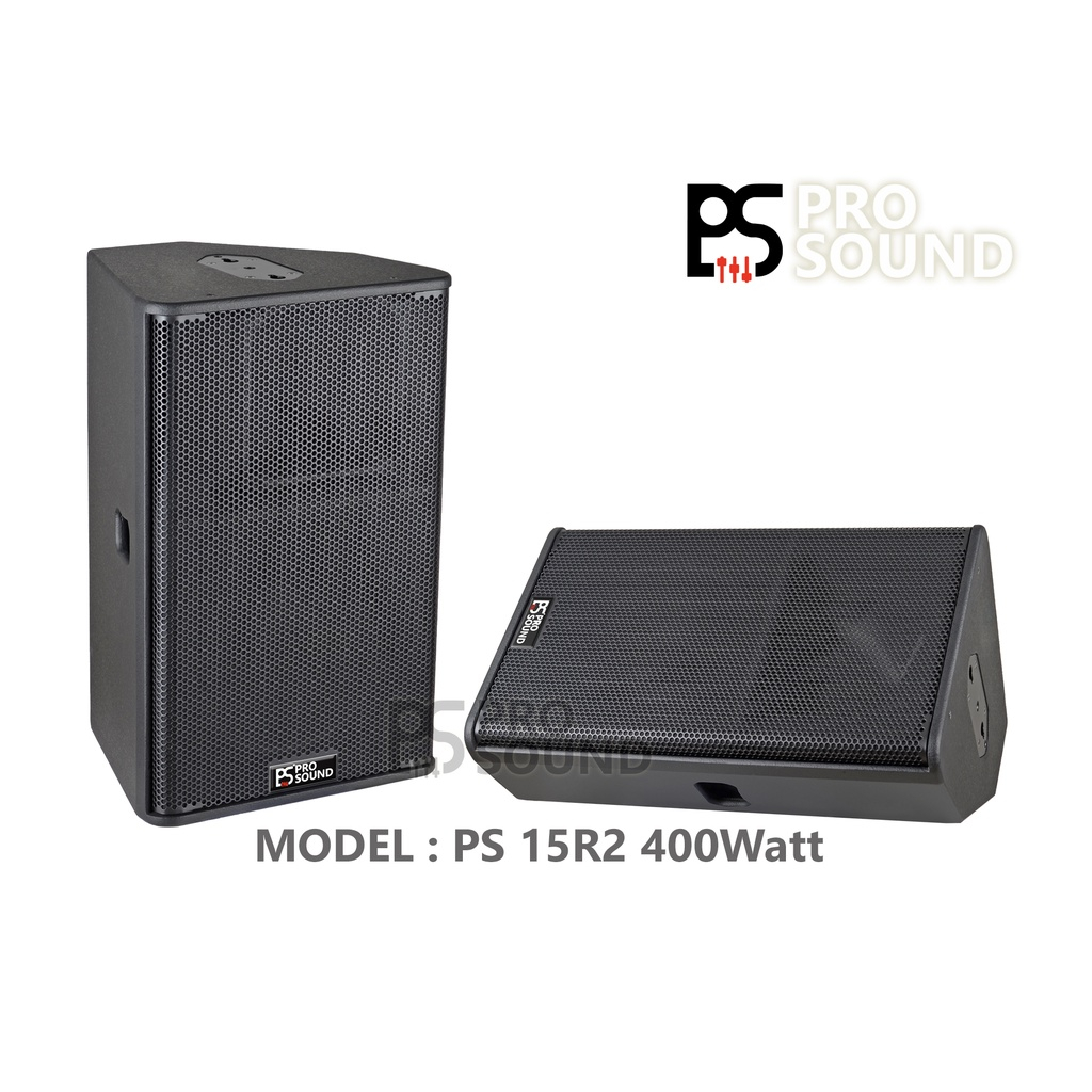 (SEBIJI / PER UNIT) PS Pro Sound PS15 R2 400Watt Wooden Loud Speaker Pro Audio PA System Outdoor ...