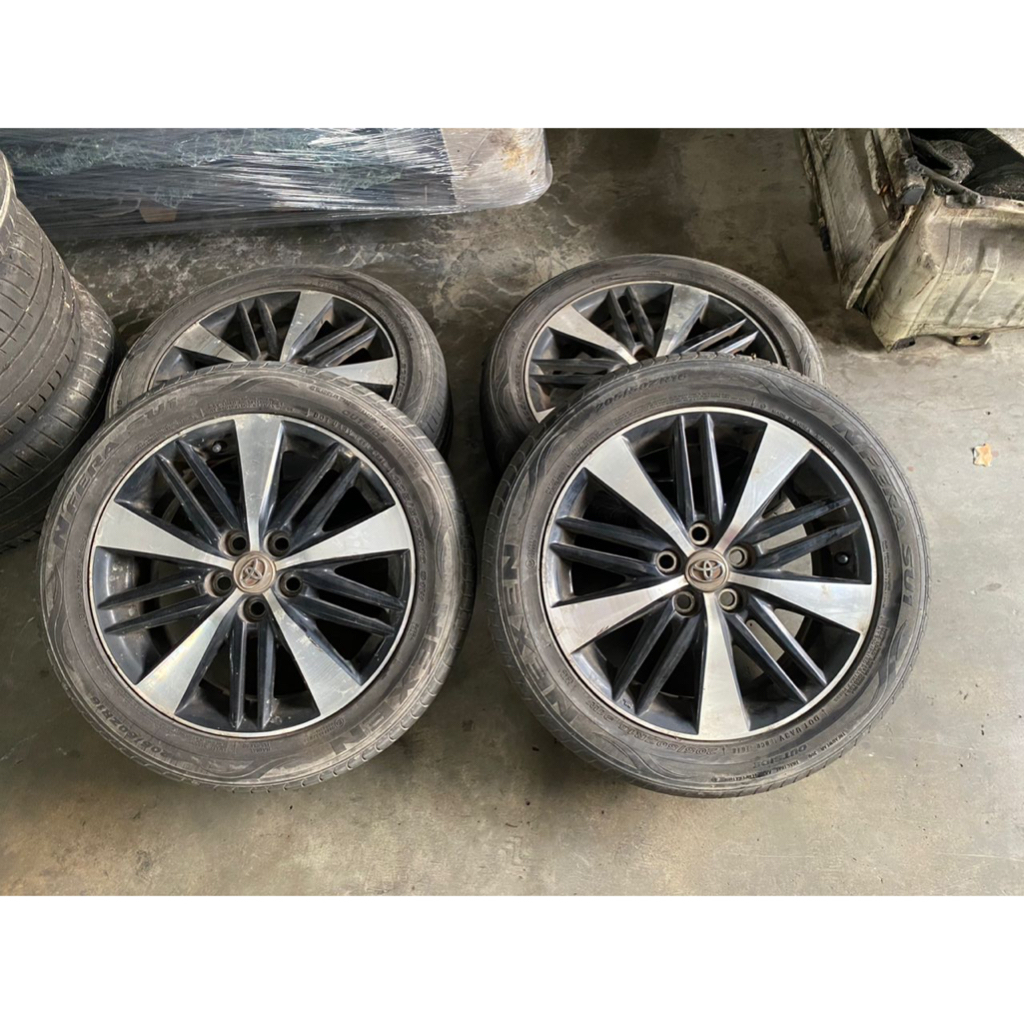 TOYOTA WISH ZGE20 FACELIFT SPORT RIMS 16 INCH WITH TYRE ORIGINAL ...