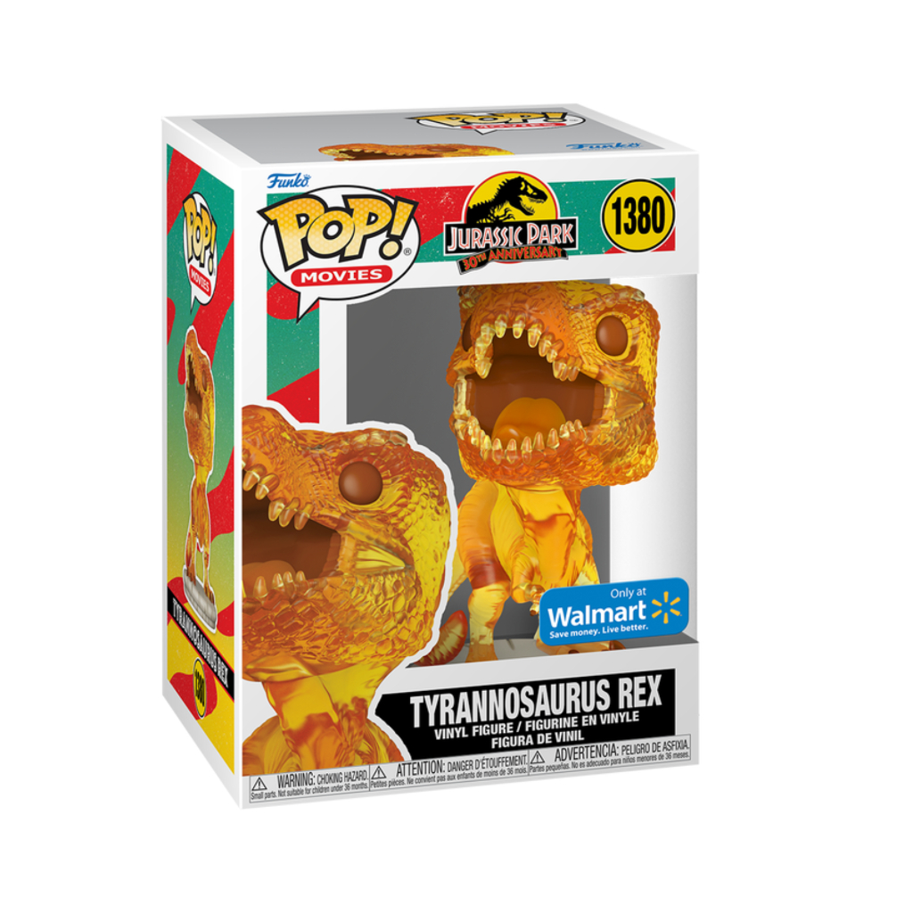 Jurassic Park – Tyrannosaurus Rex (Translucent) funko pop Walmart ...