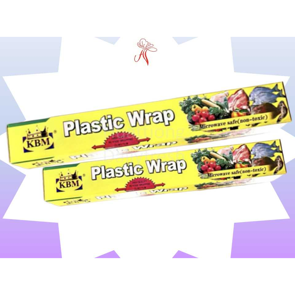 KBM Plastic Wrap 400MM/300MMX30M Food Wrapper Cling Wrap | Shopee Malaysia
