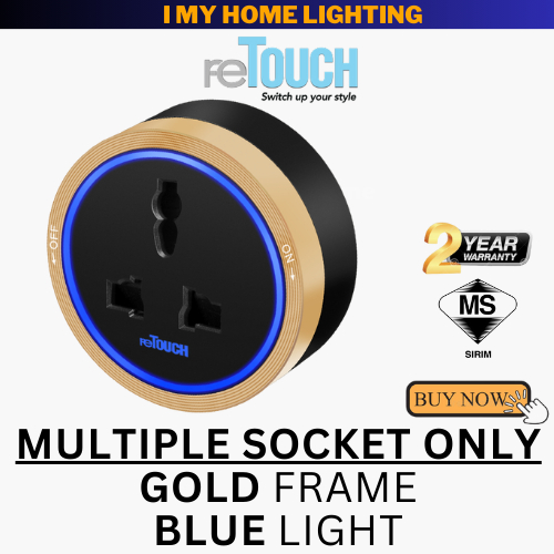 SIRIM RETOUCH POWER TRACK SOCKET MULTIPLE USB SWITCH With Light ...